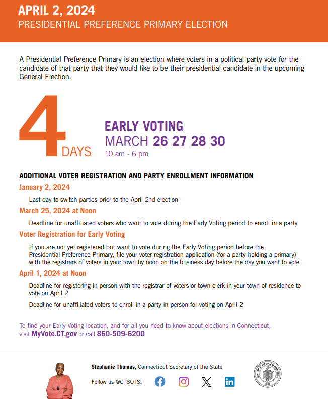 Early Voting Begins March 26 and Polling Locations Are Posted Online | MyLO